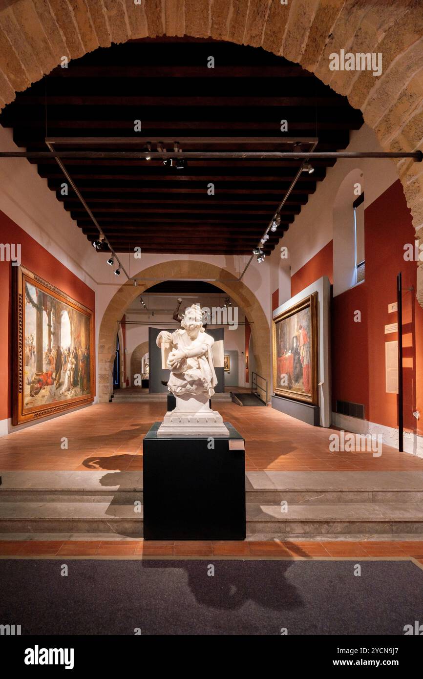 GAM Museum, Gallery of Modern Art, Palermo, Sicily, Italy Stock Photo ...