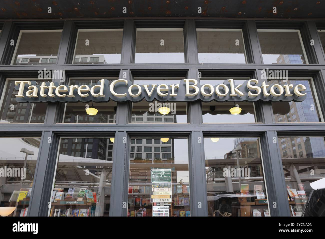 The famous Tattered Cover Bookstore by Union Station in Denver ...