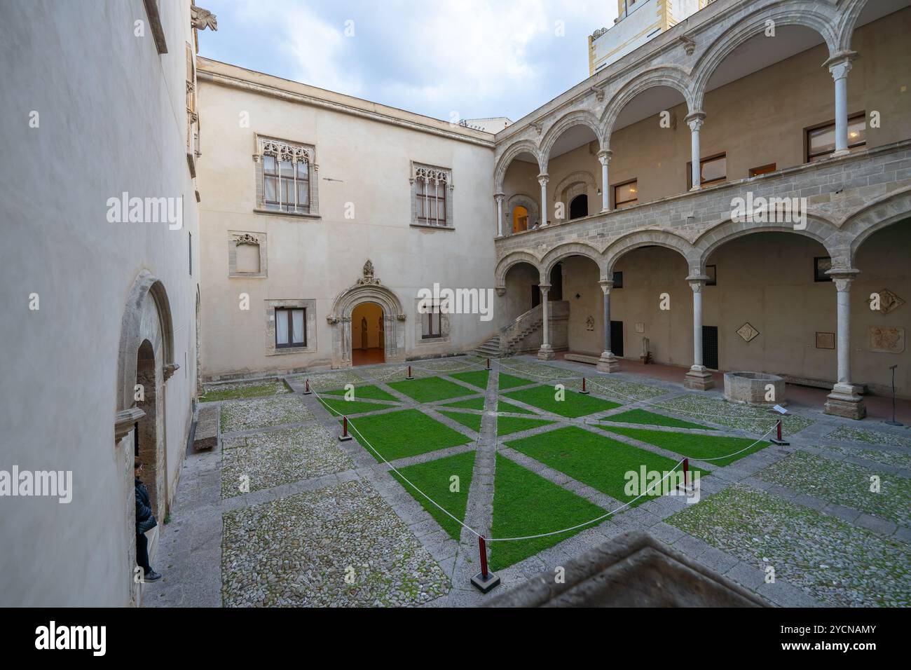 Abatellis Palace Museum, Palermo, Sicily, Italy Stock Photo - Alamy