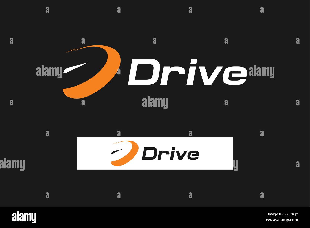 Drive speed auto business logo design for technology band and related ...