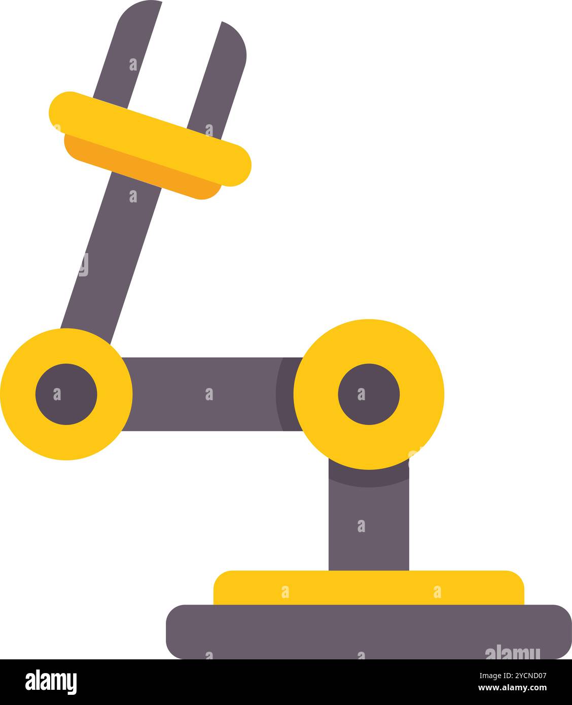 Robotic arm holding an object with its claws, illustrating automated ...