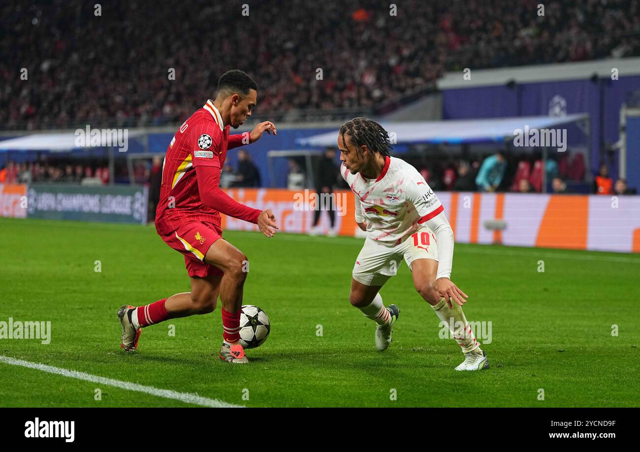 Leipzig, Germany. 23 October, 2024. /#3/ /#2/ during the Champions ...