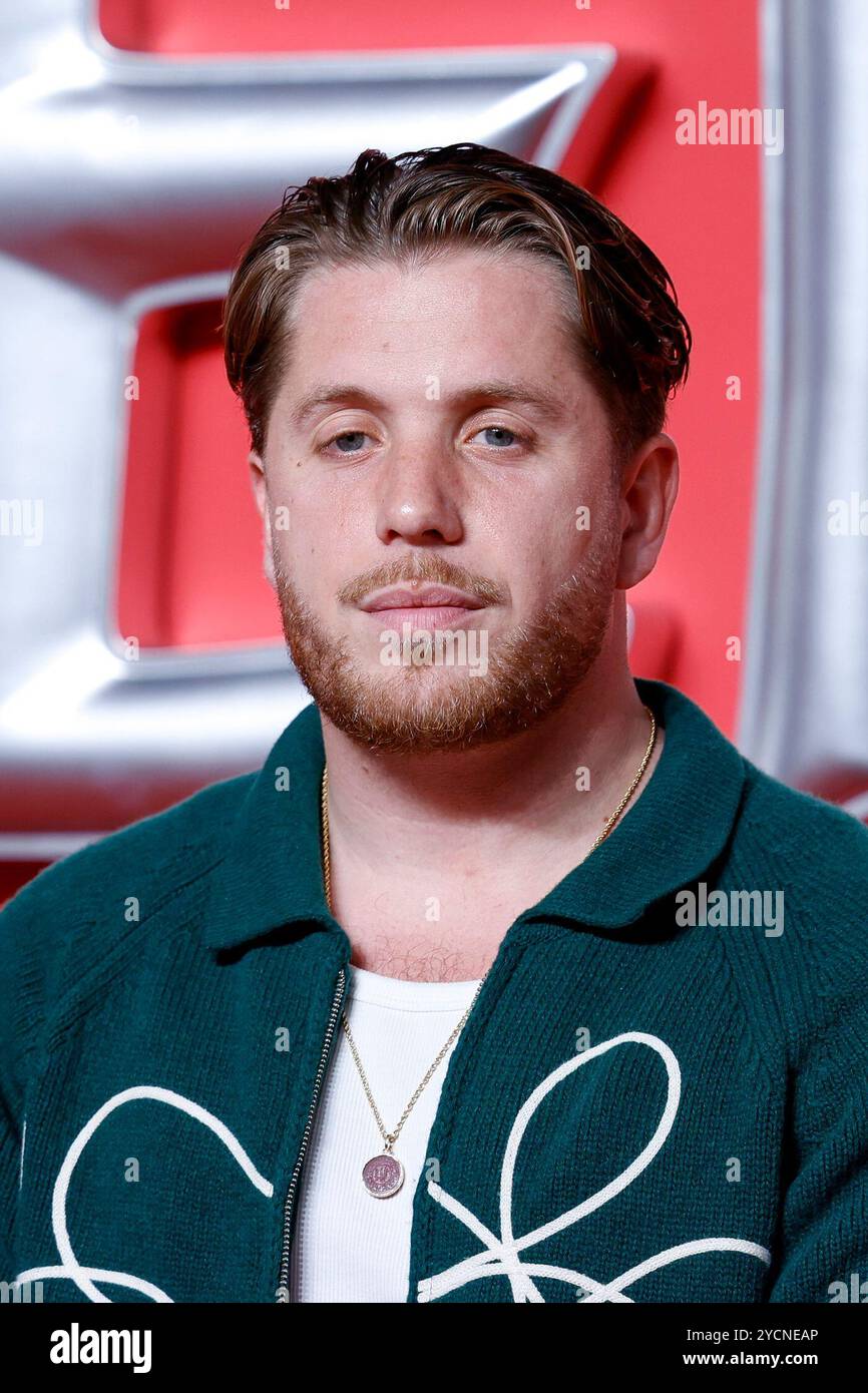 Paul Deby poses for photographers upon arrival at the premiere of the ...