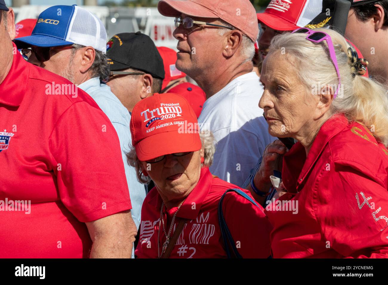 Sunrise, Florida, USA. 19th October 2024. Donald Trump supporters ...