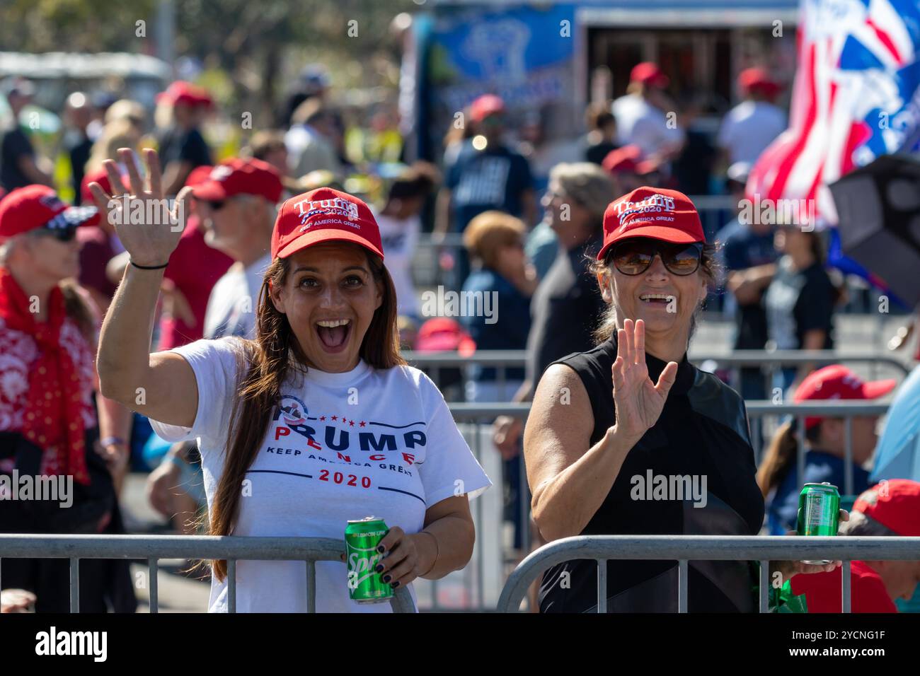 Sunrise, Florida, USA. 19th October 2024. Donald Trump supporters ...