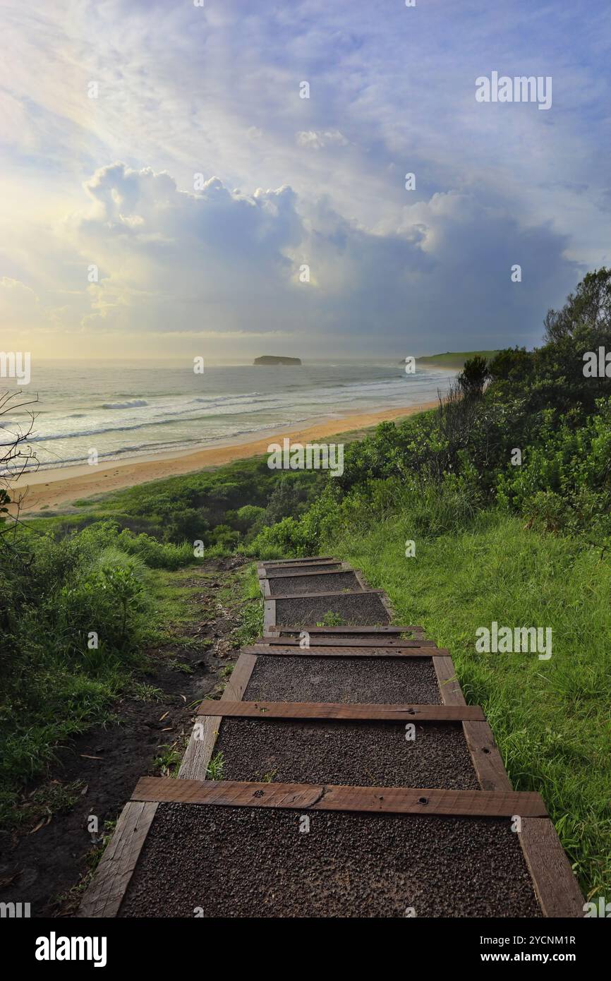 Killalea State Park Mystics Beach Stock Photo - Alamy