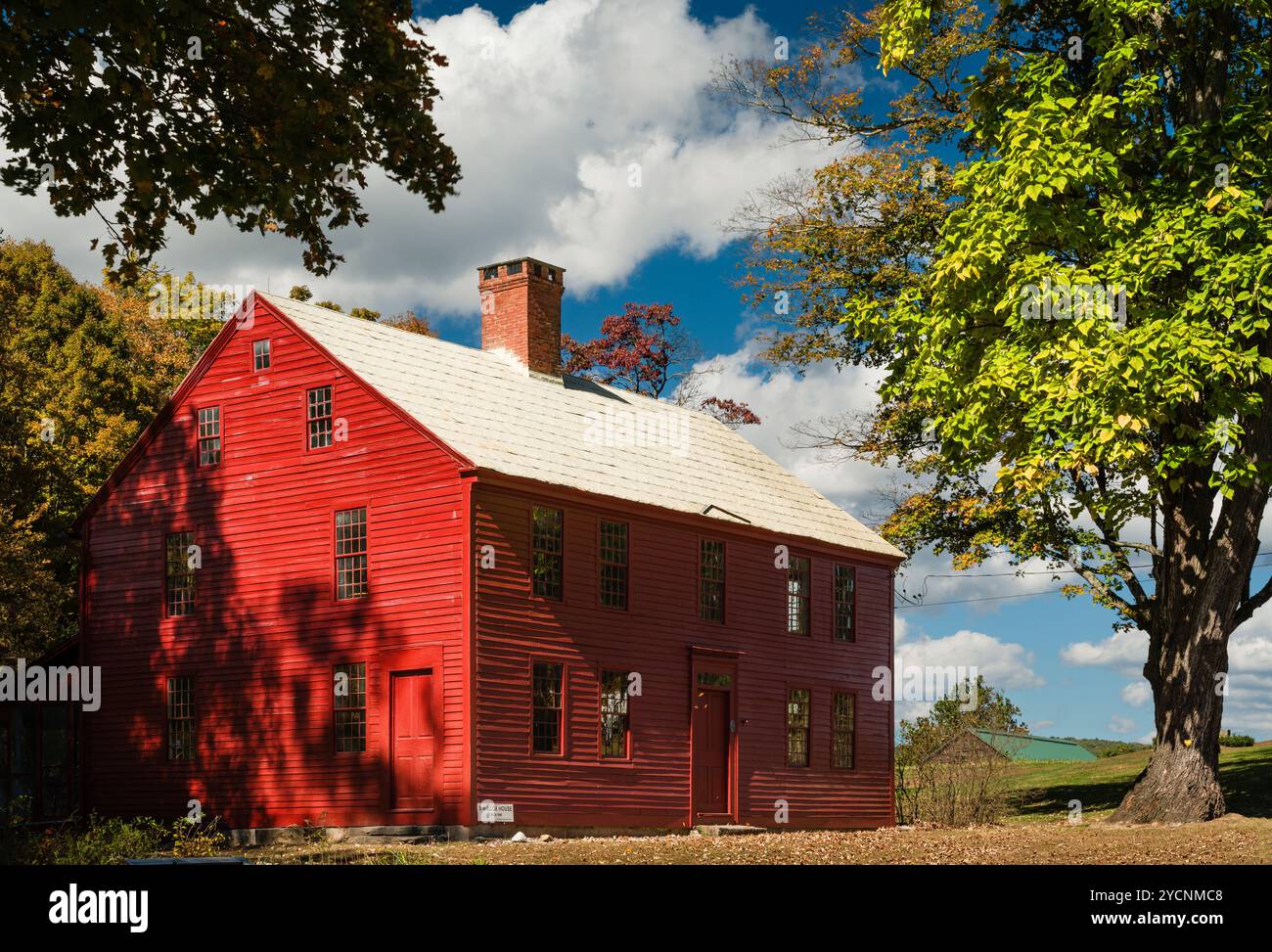 Captain Sadoce Wilcox House Granby, Connecticut, USA Stock Photo - Alamy