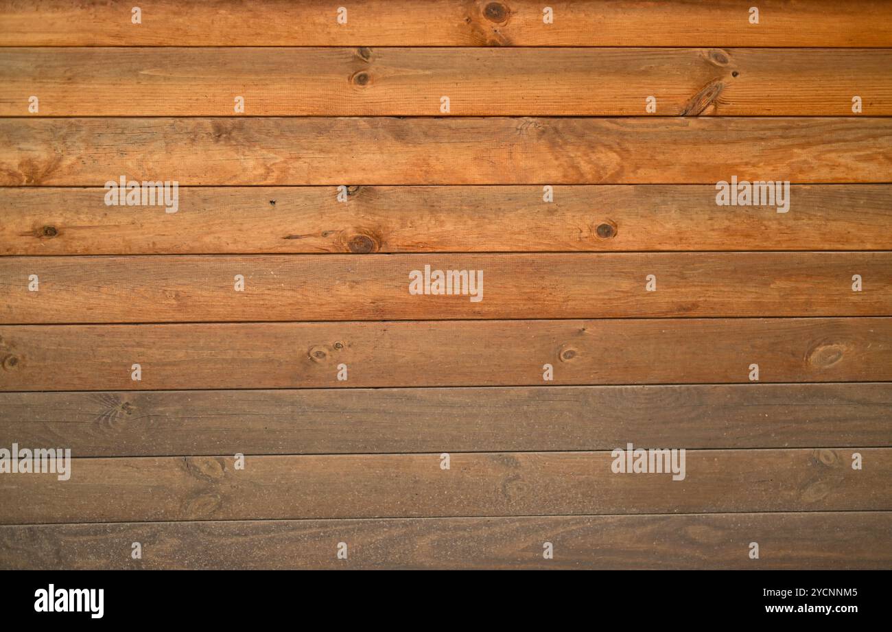 plastic siding background with imitation wood log texture Stock Photo ...