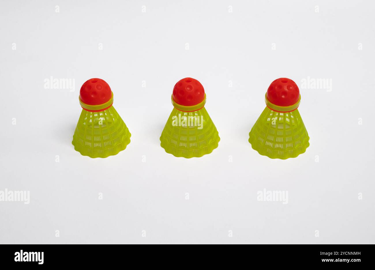 shuttlecocks for badminton speed. speeder for speed badminton. isolated ...