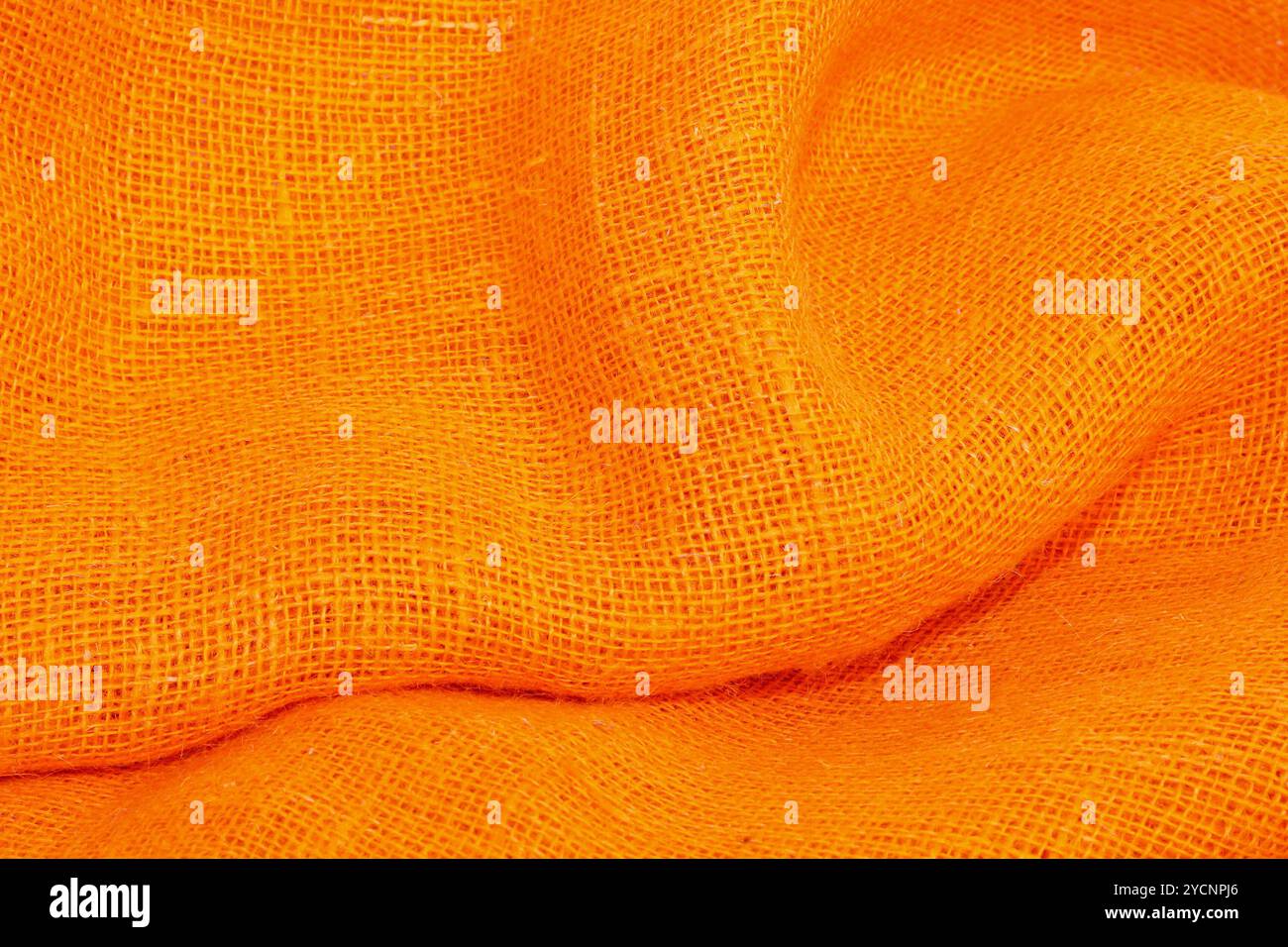 Orange linen cloth texture hi-res stock photography and images - Alamy