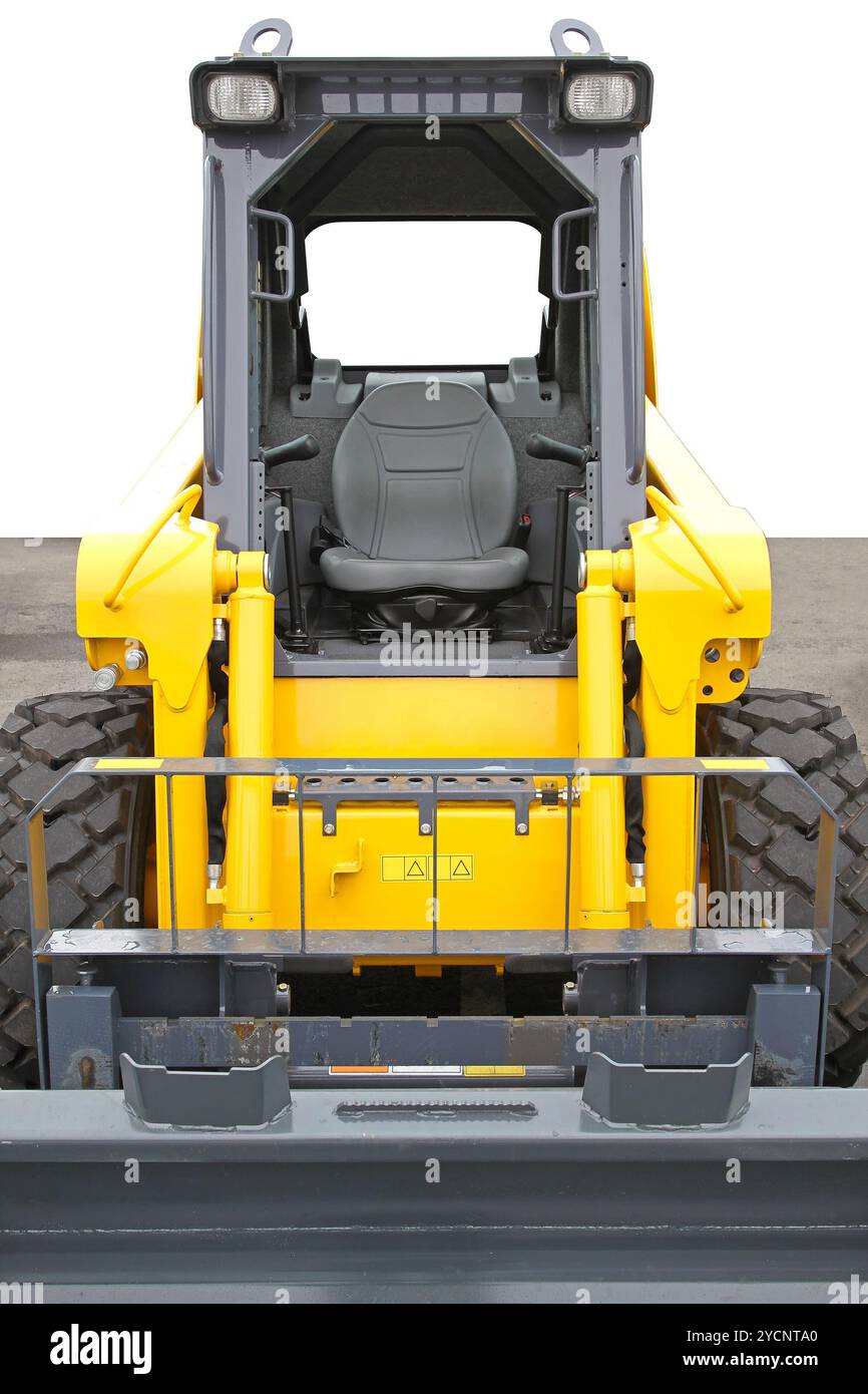 Skid steer front loader Stock Photo - Alamy
