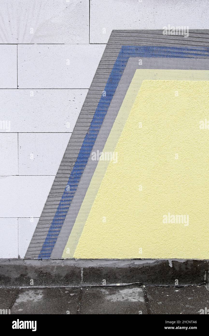 Cross section of home thermal insulation Stock Photo - Alamy