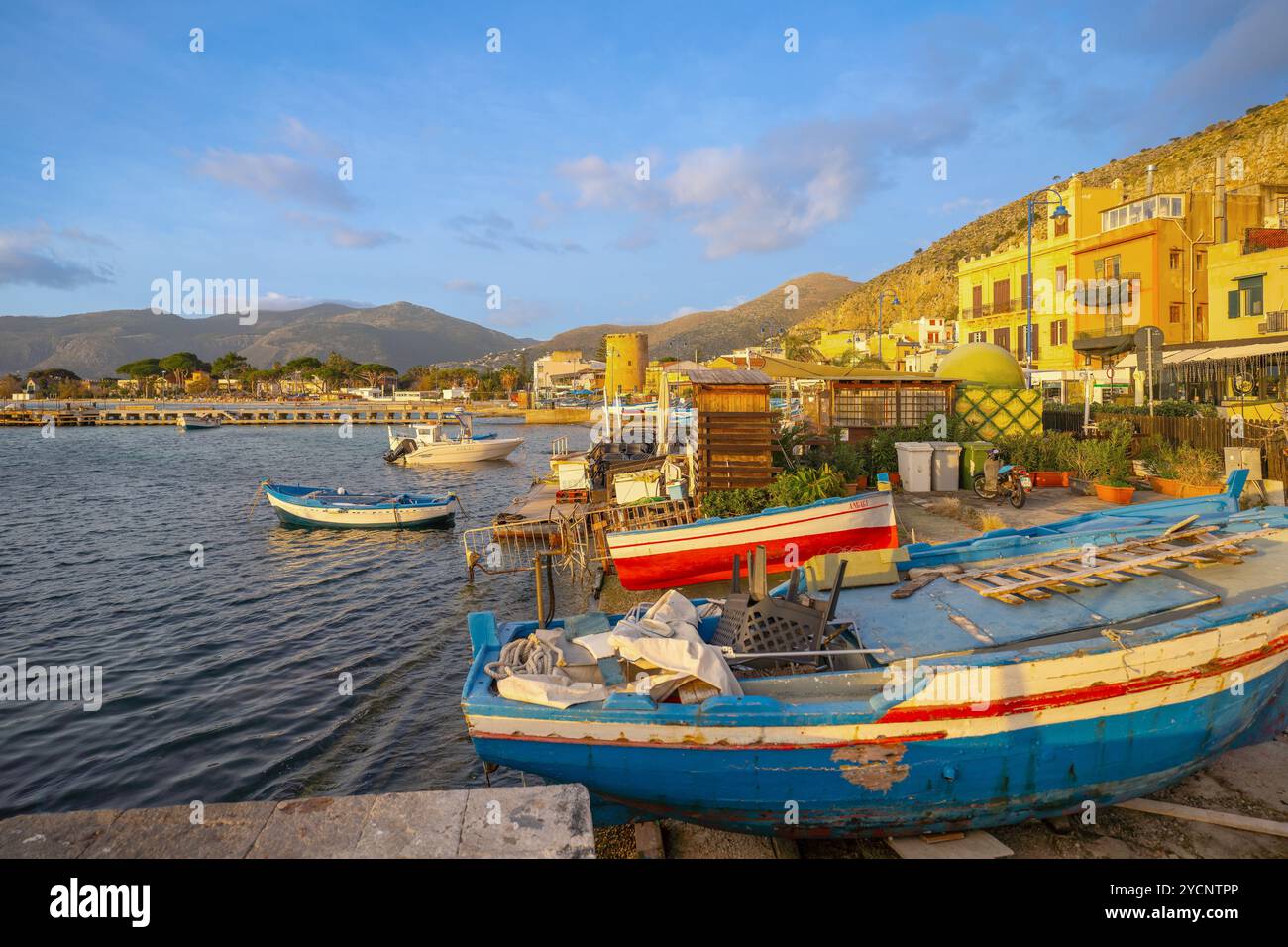 Mondello, Palermo, Sicily, Italy Stock Photo - Alamy