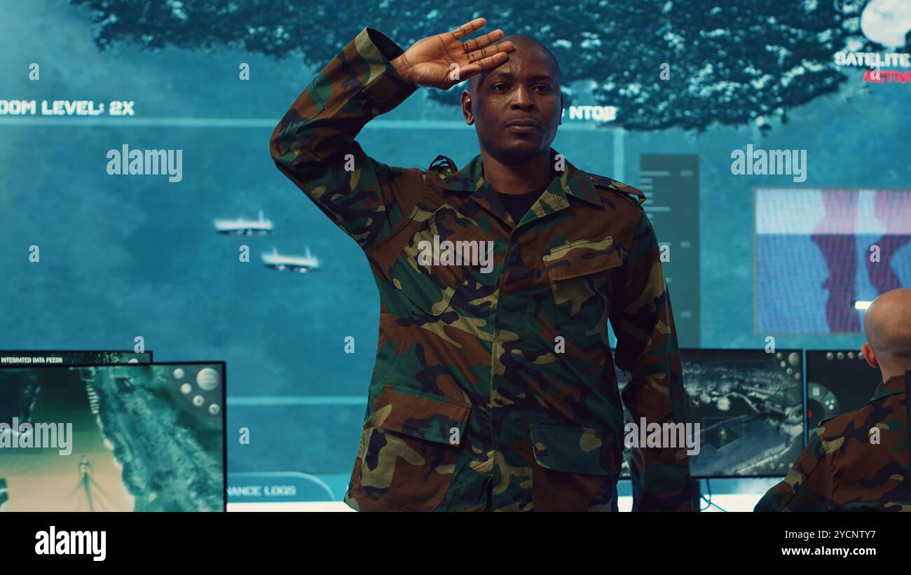 Present army drill hi-res stock photography and images - Alamy