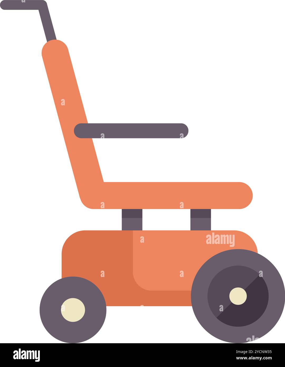 Modern electric wheelchair, offering enhanced mobility and freedom for ...