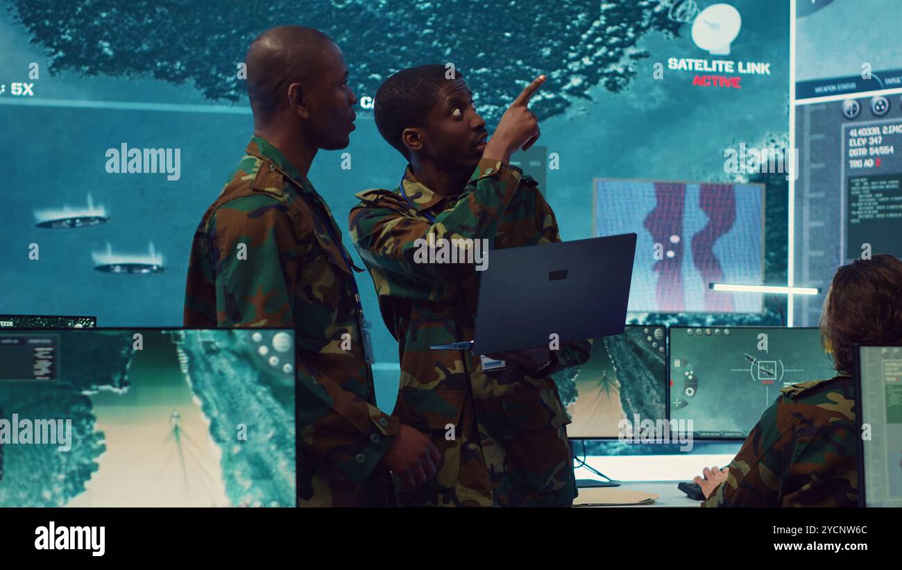 Military satellite terminal hi-res stock photography and images - Alamy