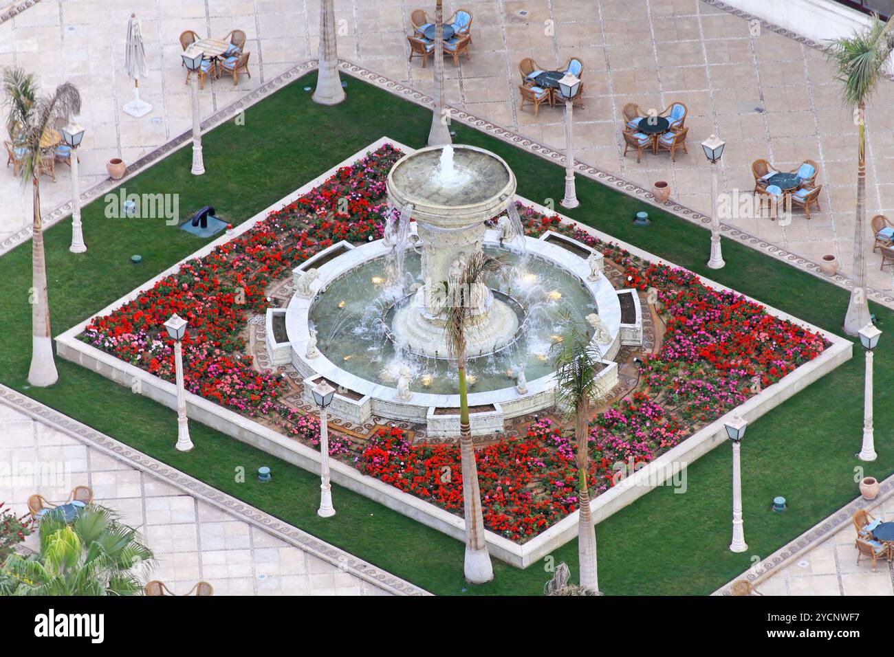 Aerial fountain hi-res stock photography and images - Alamy