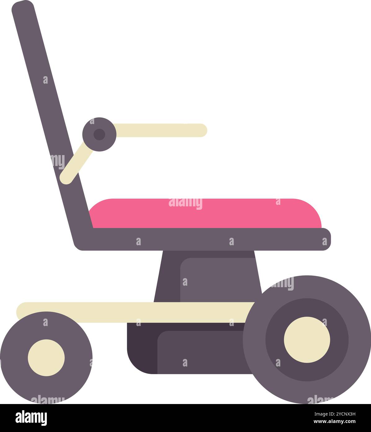 Modern electric wheelchair providing independent mobility, empowering ...