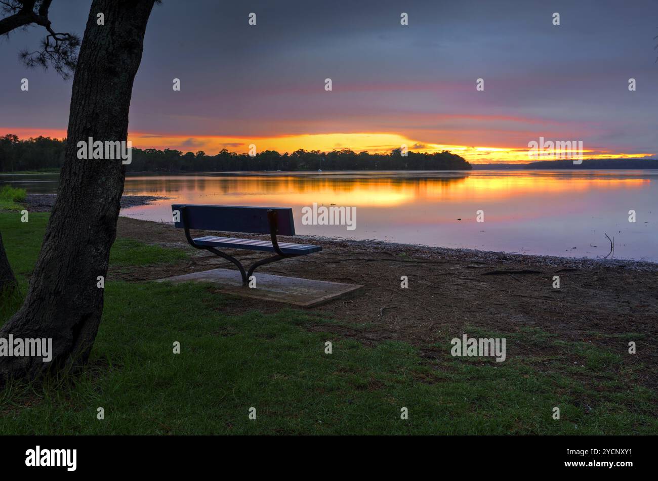 Paradise Beach Reserve Sanctuary Point Stock Photo - Alamy