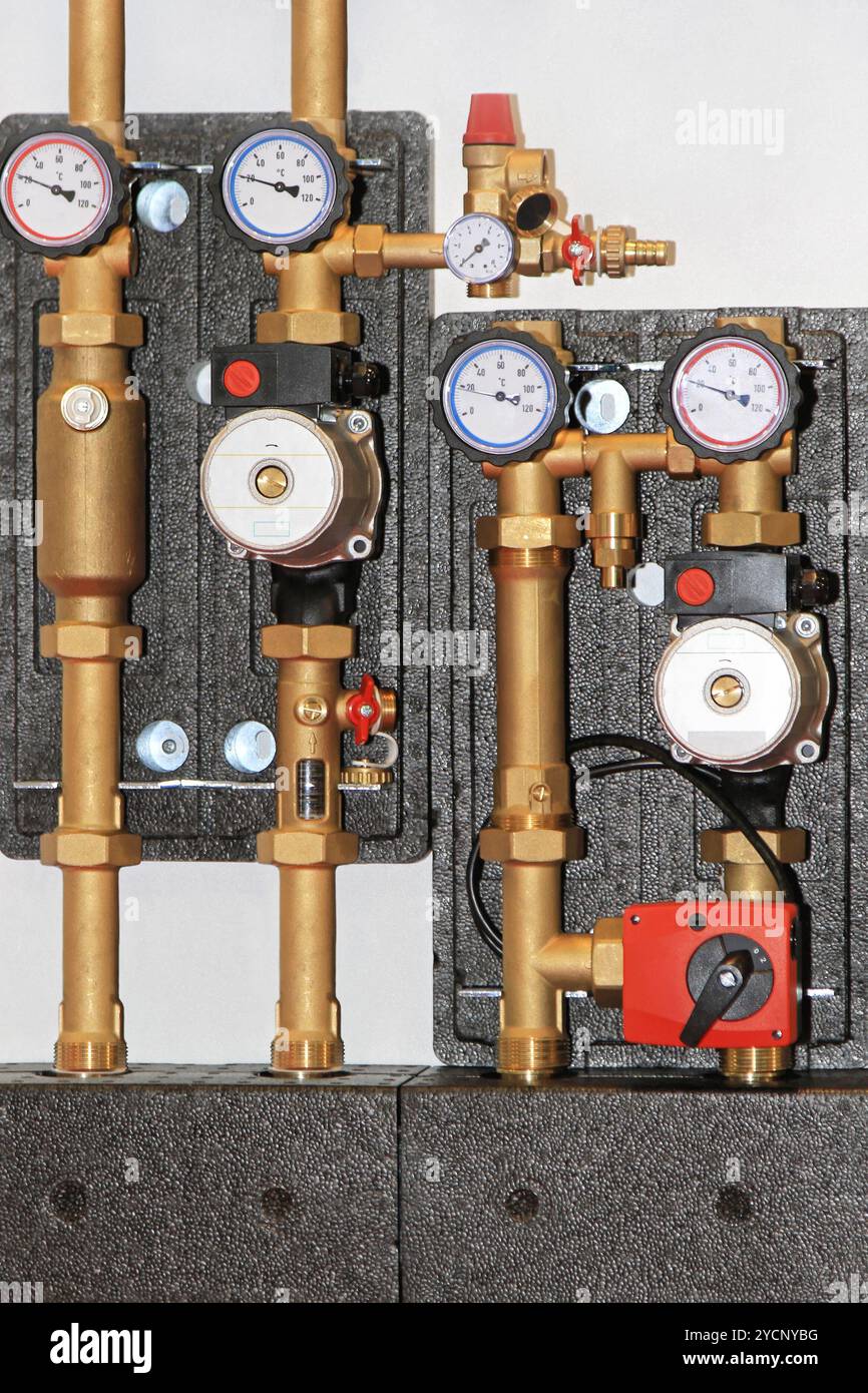 Central heating pump Stock Photo - Alamy