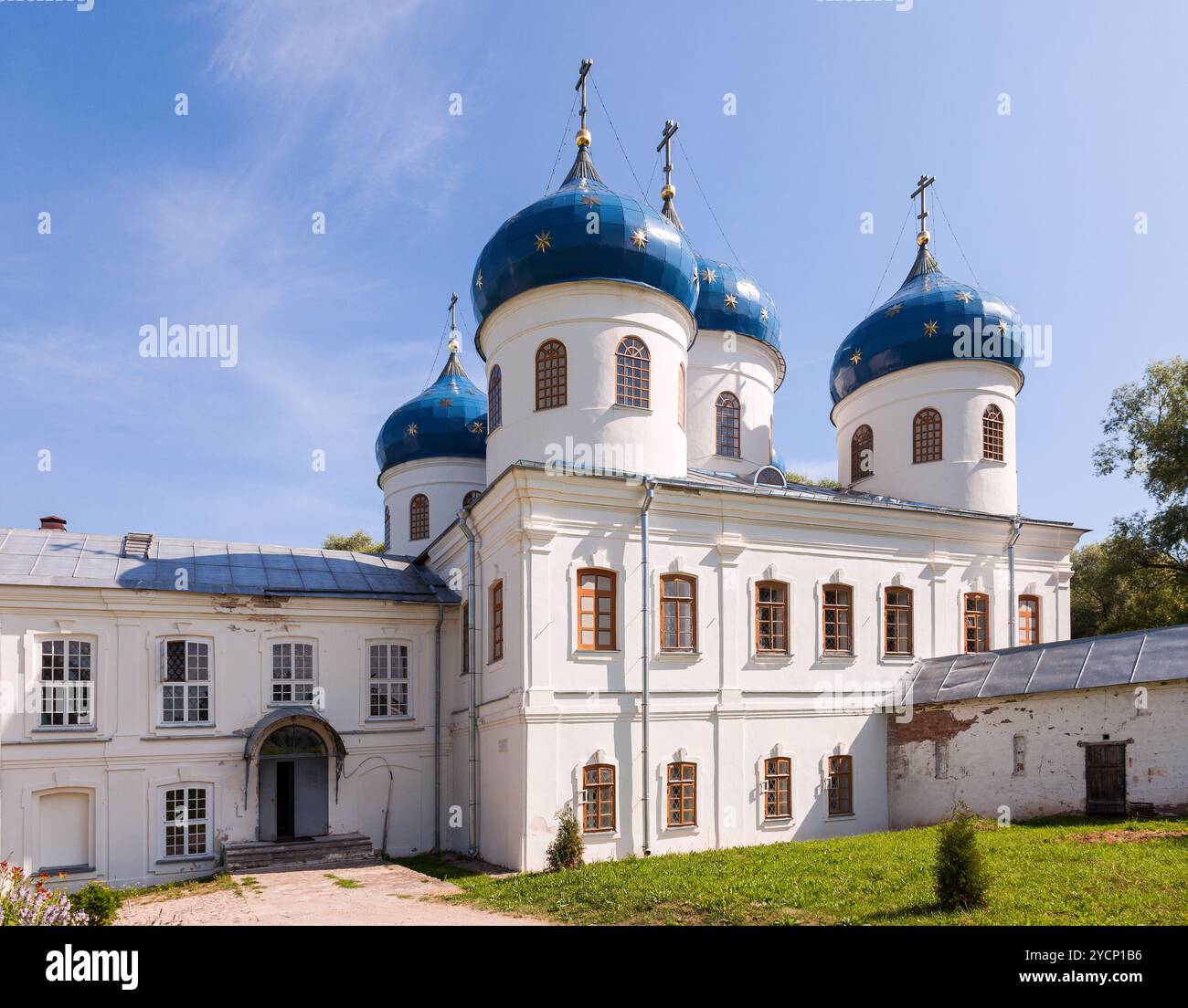 St georges yuriev monastery veliky hi-res stock photography and images ...