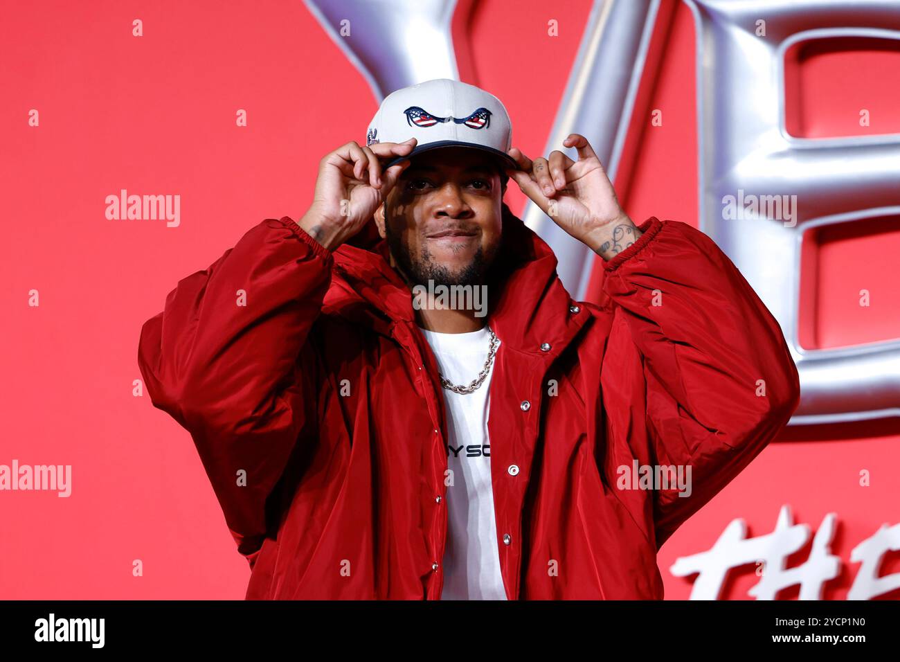 Chip poses for photographers upon arrival at the premiere of the film ...
