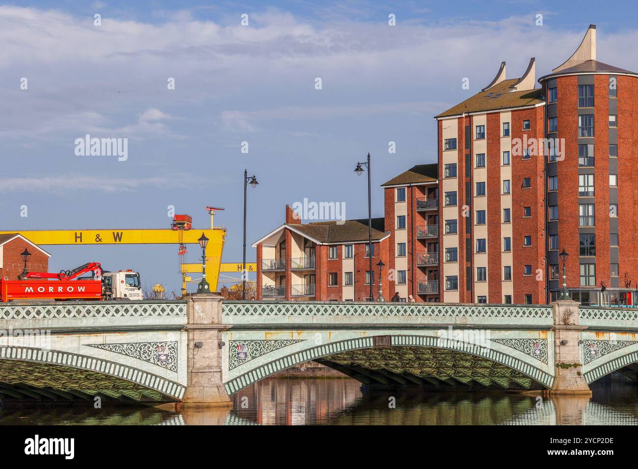 Lorry bridge belfast hi-res stock photography and images - Alamy