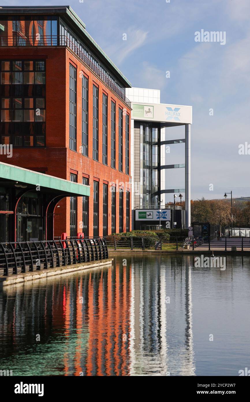 Belfast Gasworks business site Belfast Northern Ireland. Modern office ...