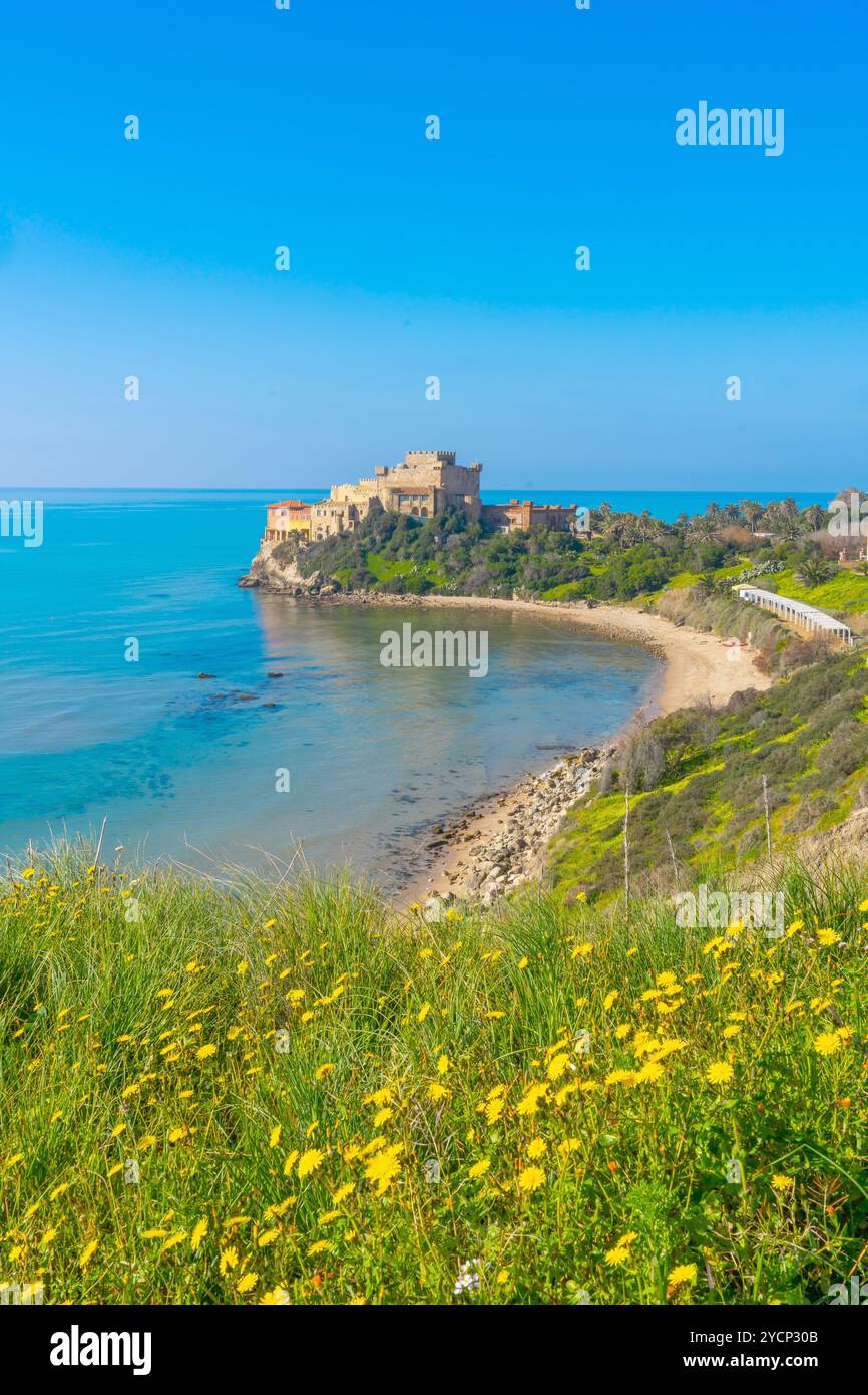 Castello di Falconara, Caltanisetta, Sicily, Italy Stock Photo - Alamy