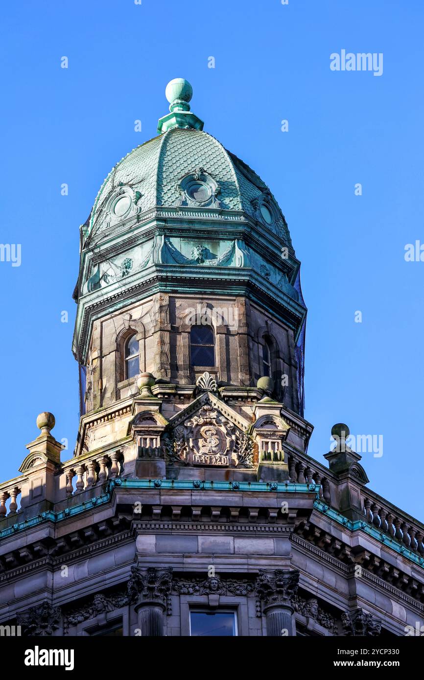 Belfast architecture neoclassical building octagonal sandstone copper ...
