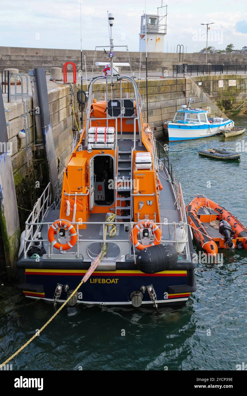 Stern Trent class RNLB rear view RNLB MacQuarie on station in harbour ...