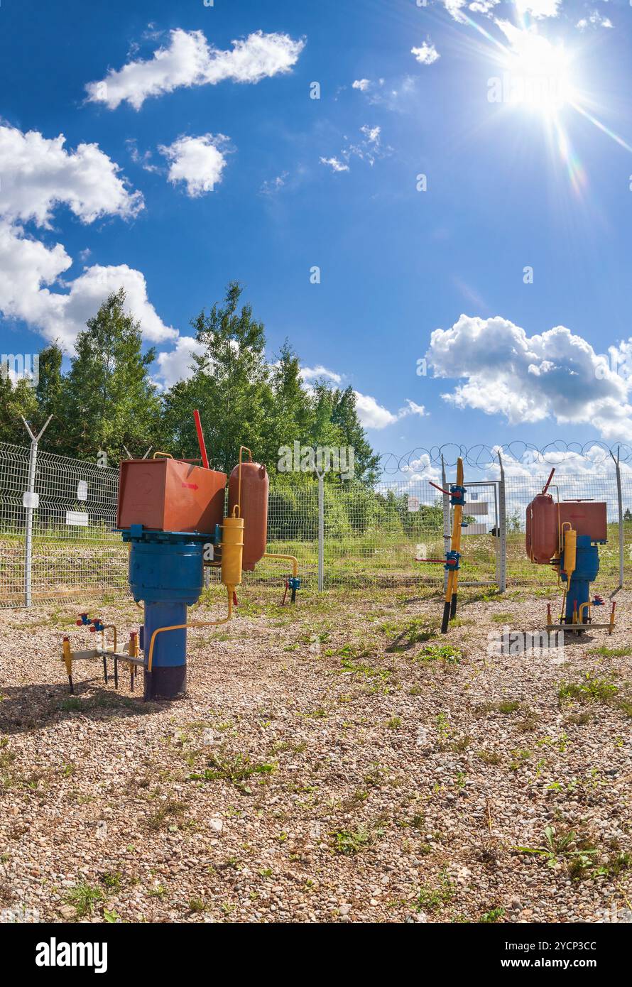 Gazprom gas distribution hi-res stock photography and images - Alamy