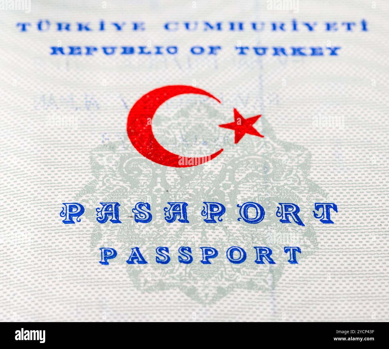 Turkish passport hi-res stock photography and images - Alamy