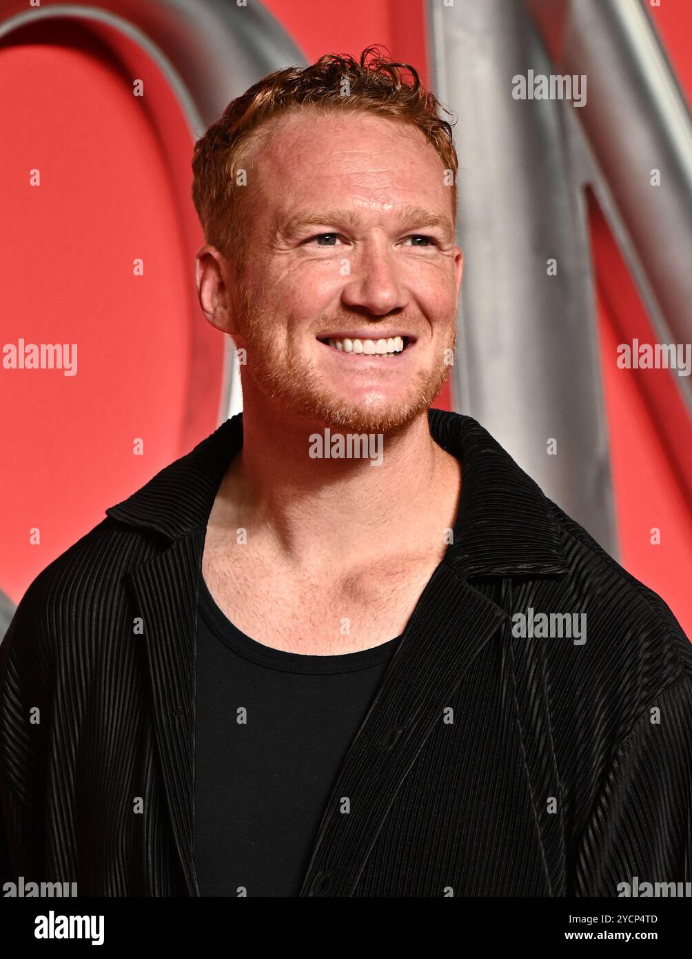 LONDON, UK. 23rd Oct, 2024. Greg Rutherford attend the UK premiere of ...