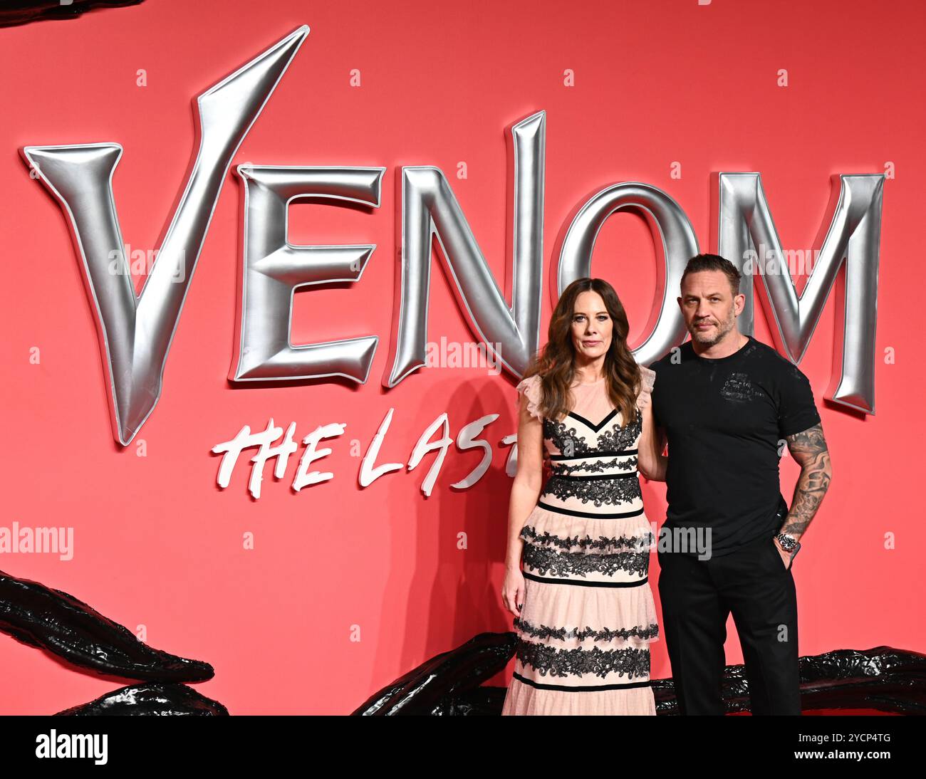 LONDON, UK. 23rd Oct, 2024. Kelly Marcel, Tom Hardy attend the UK ...