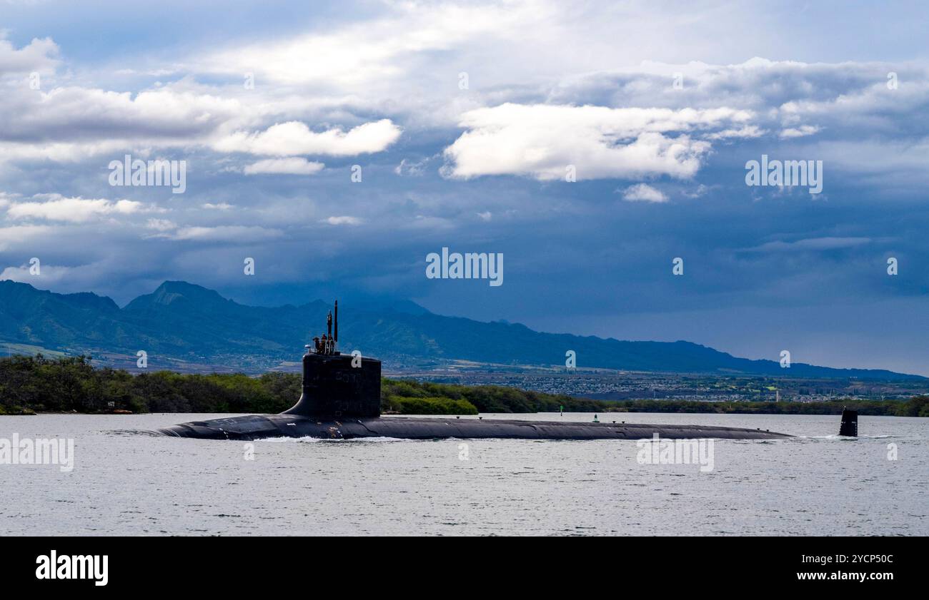 FILE - This photo provided by the U.S. Navy shows Virginia-class fast ...