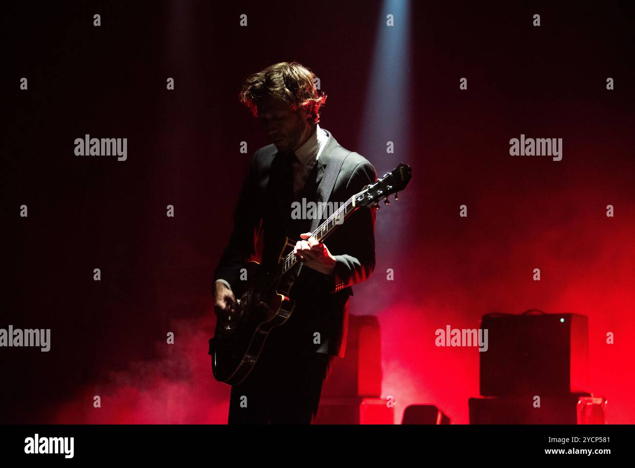 American indie band Interpol performing live at the Tempodrom in Berlin ...