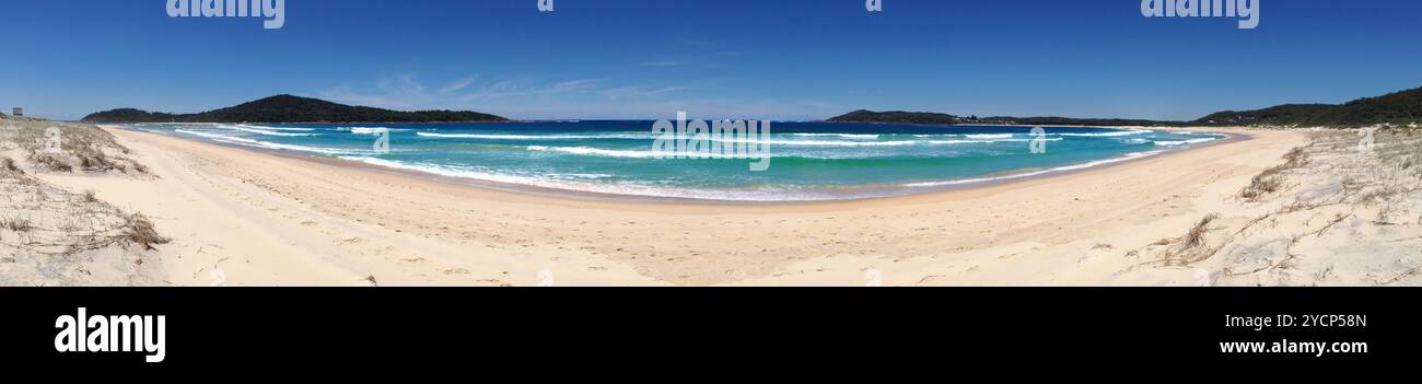 Fingal Bay beach near Port Stephens Stock Photo - Alamy