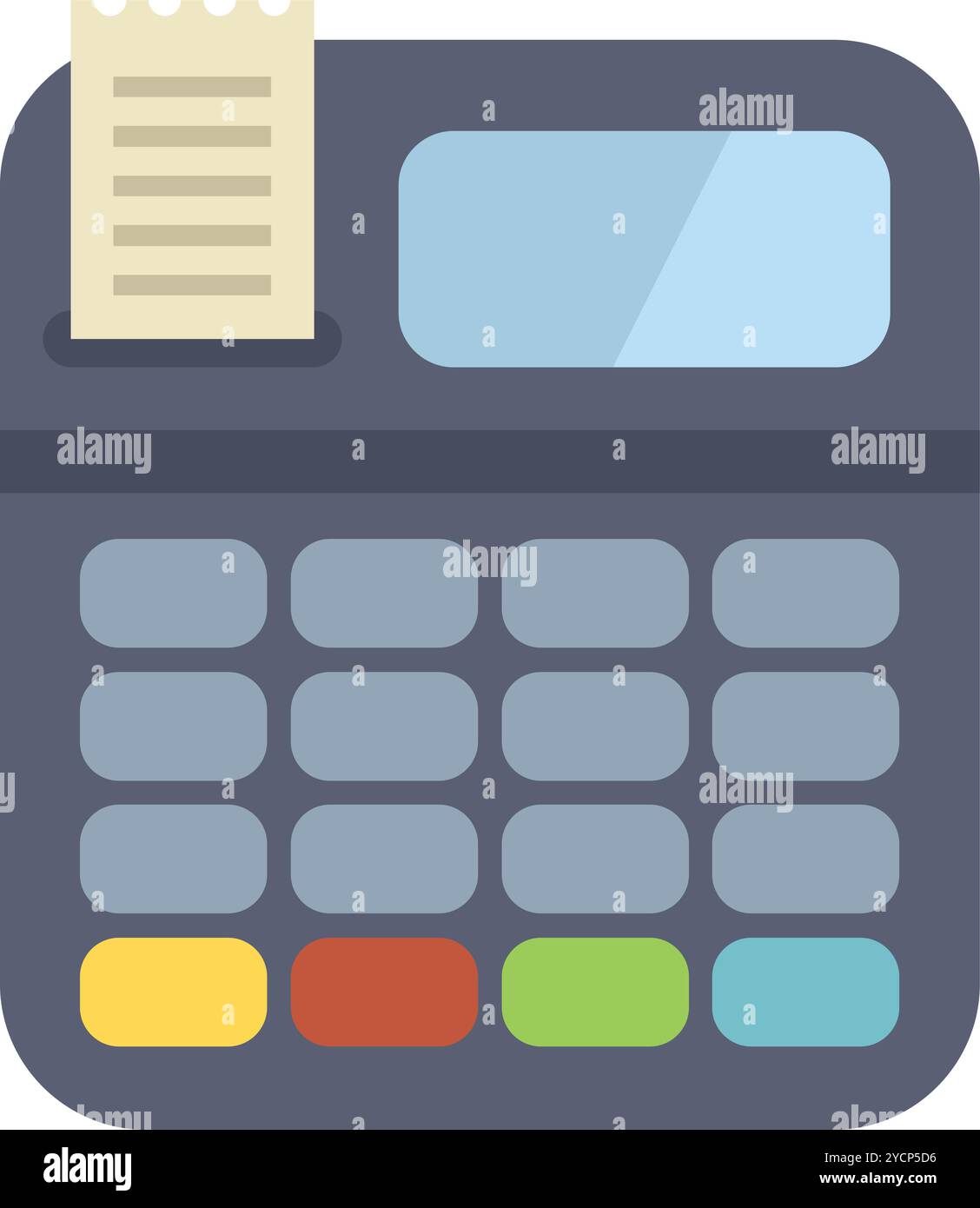 Supermarket customer service receipt Cut Out Stock Images & Pictures ...