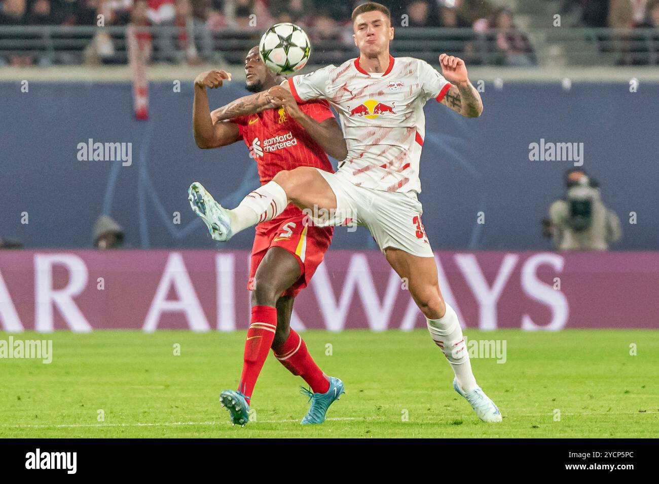 Leipzig, Deutschland 23. Oktober 2024: Champions League - 2024/2025 - RB Leipzig vs. FC ...