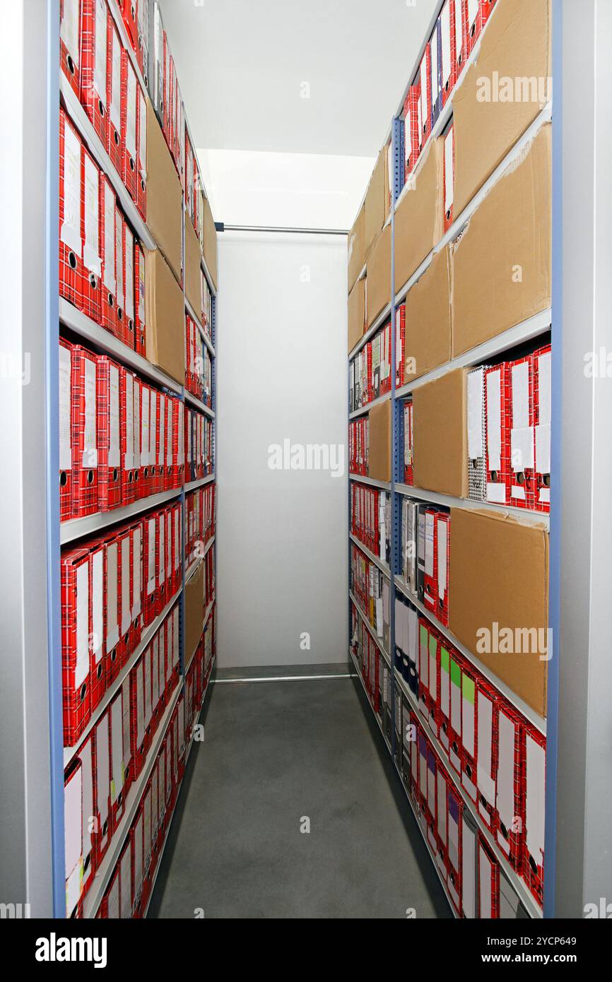 Ring binders archive Stock Photo - Alamy