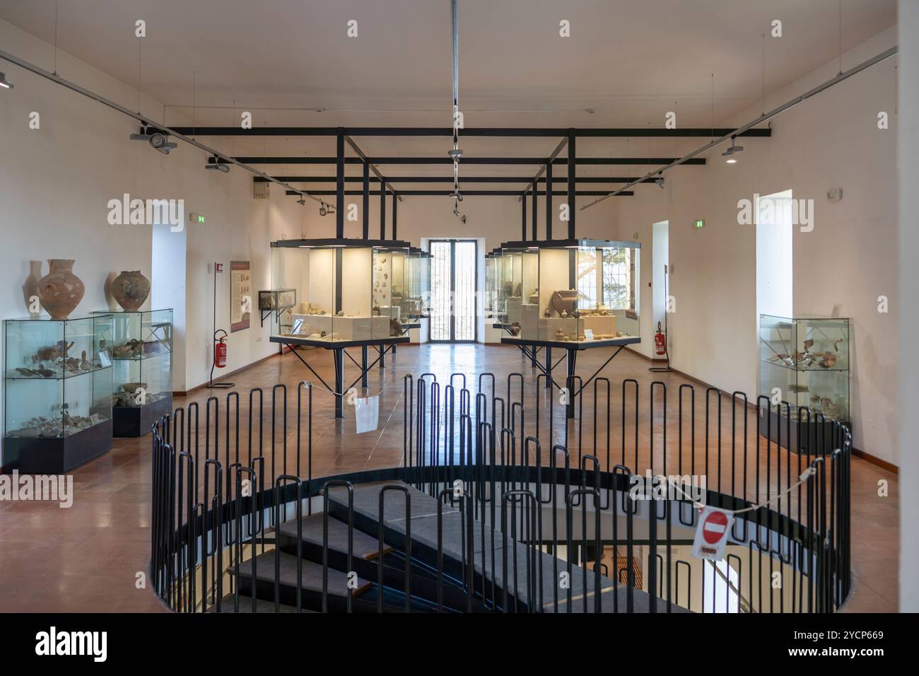 Archaeological Museum of Aidone, Aidone, Enna, Sicily Stock Photo - Alamy
