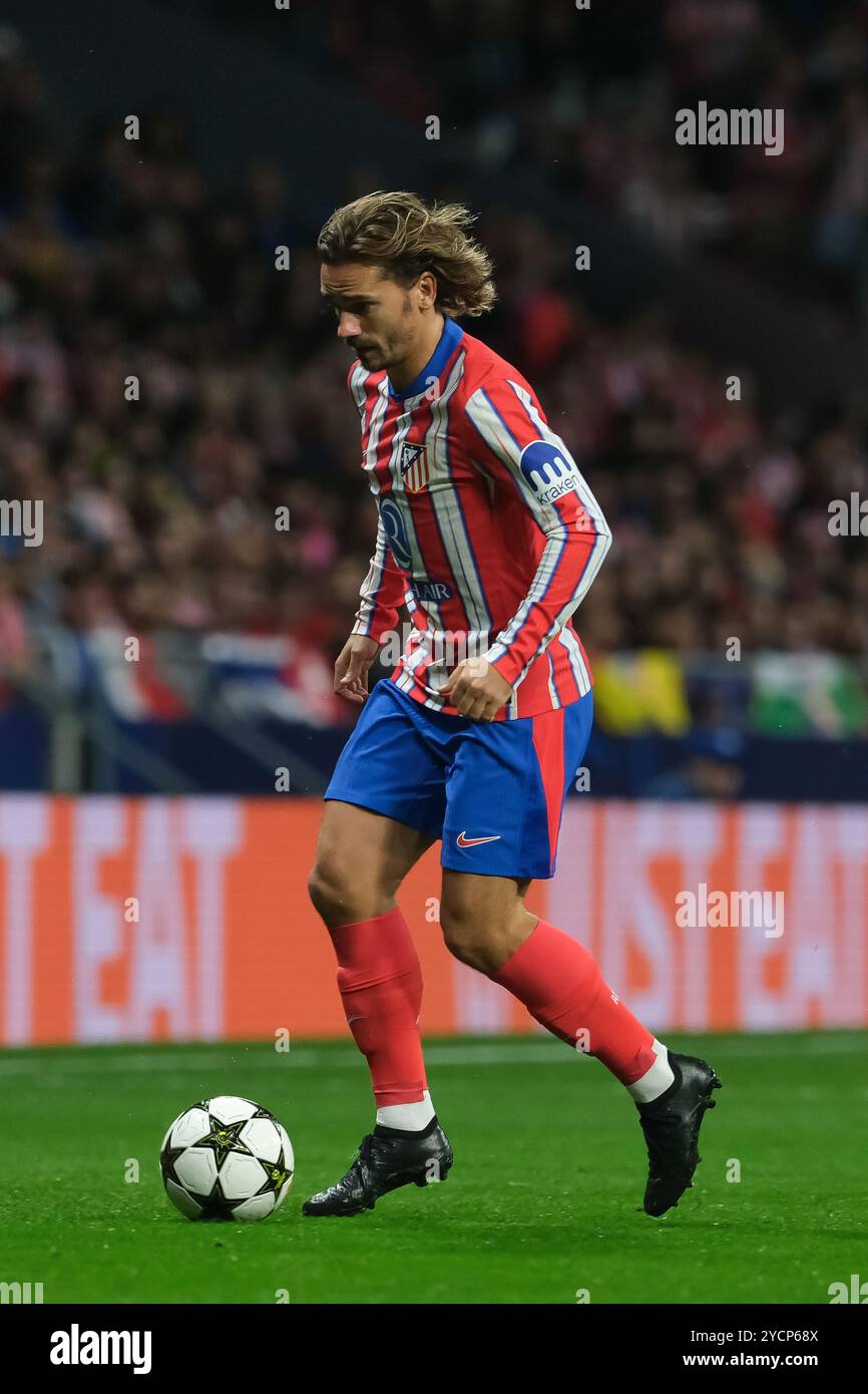 Antoine Griezmann in action during the UEFA Champions League League ...