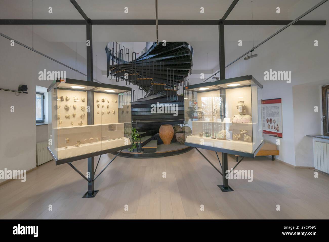 Archaeological Museum of Aidone, Aidone, Enna, Sicily Stock Photo - Alamy