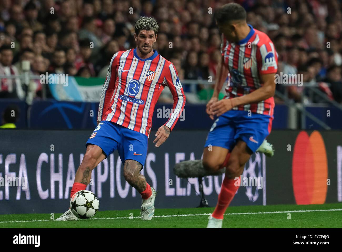 Rodrigo De Paul in action during the UEFA Champions League League match between Atletico de ...