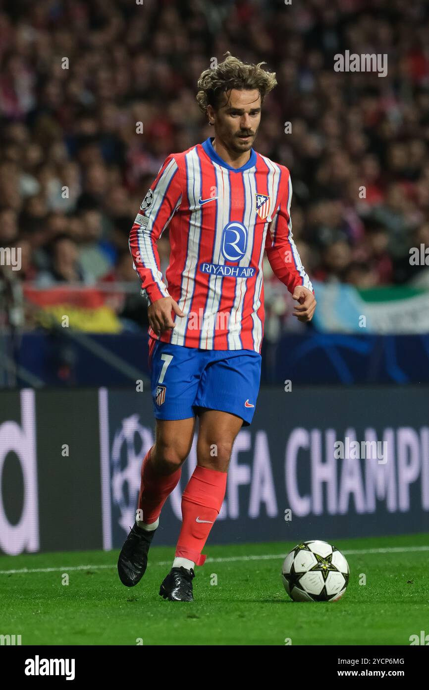 Antoine Griezmann in action during the UEFA Champions League League ...