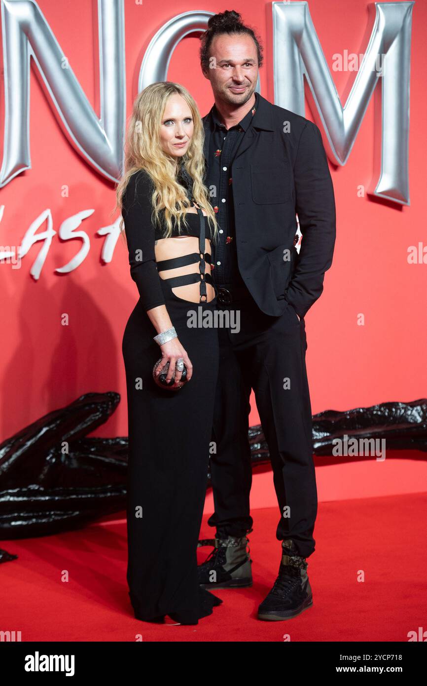 London, UK. 23 Oct, 2024. Pictured: Juno Temple and partner Michal ...