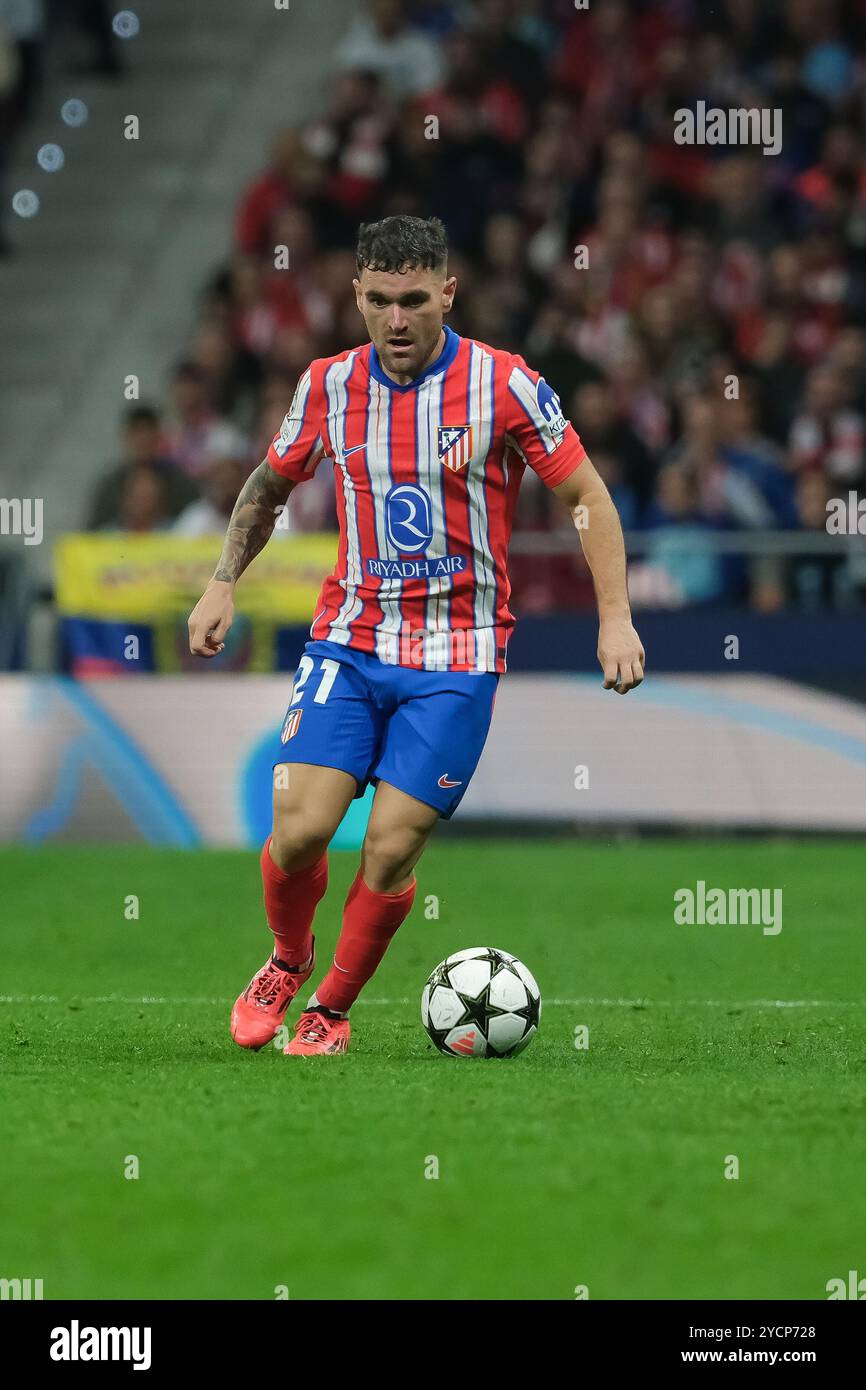 Javi Galan in action during the UEFA Champions League League match ...