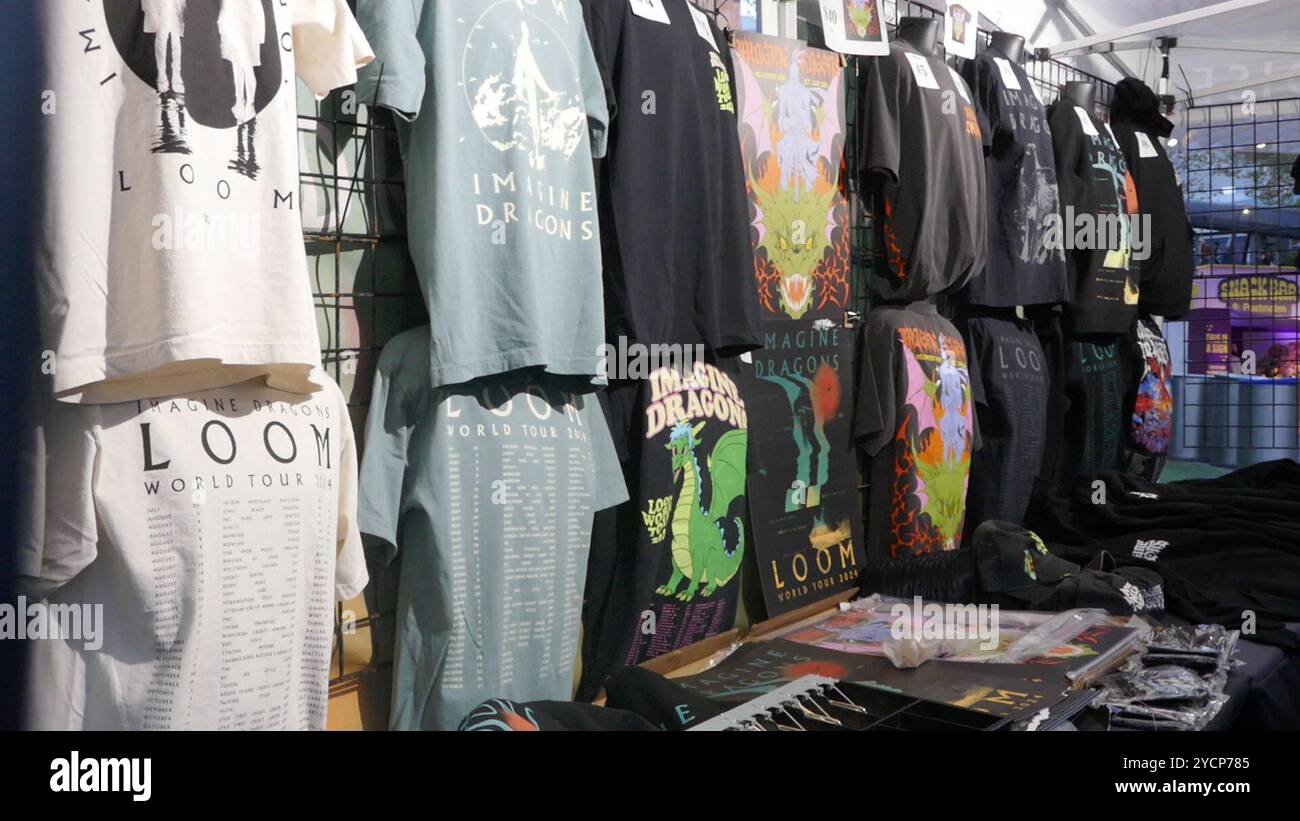 Los Angeles, California, USA 22nd October 2024 Imagine Dragons Sold Out ...