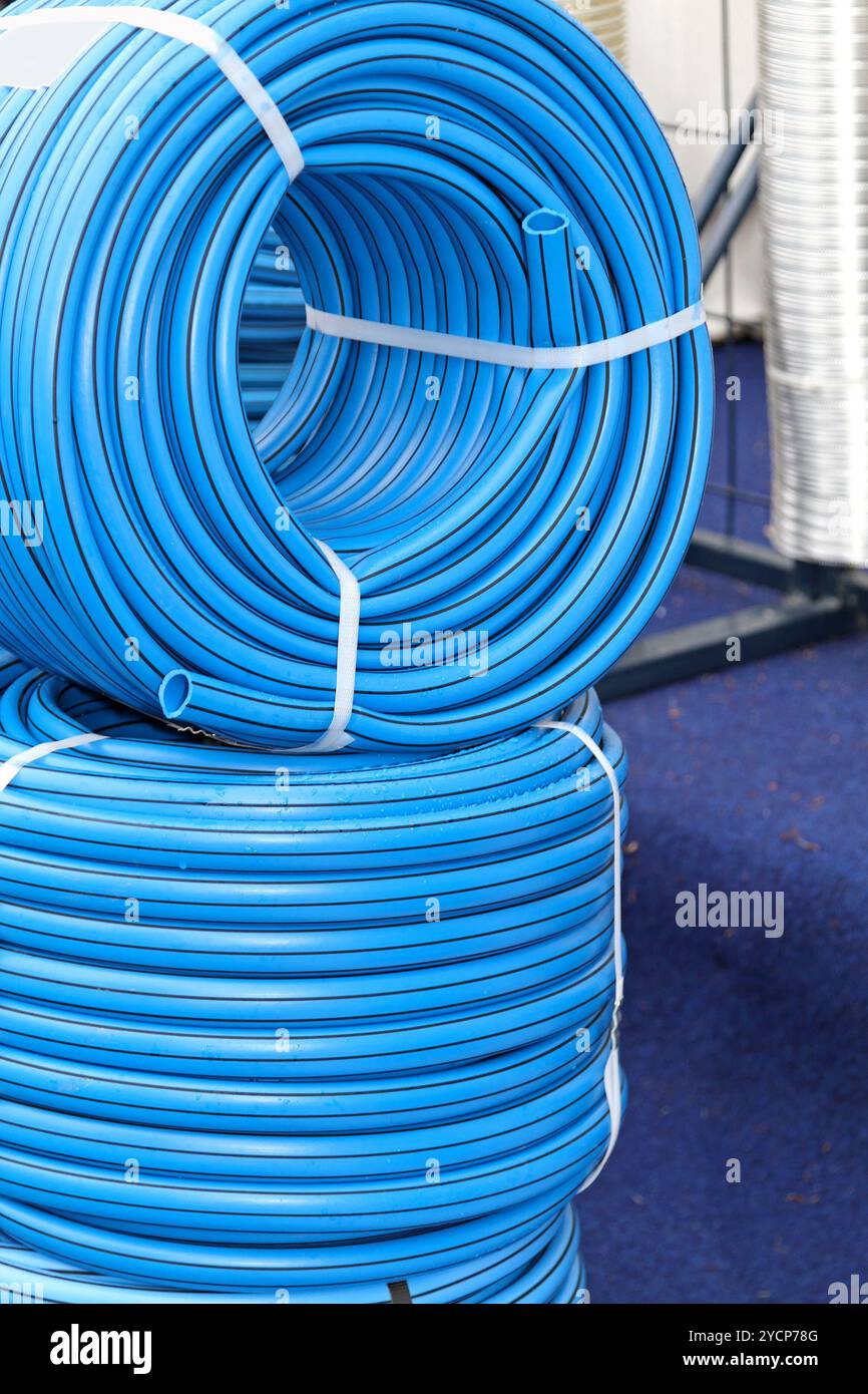 Blue tubing hi-res stock photography and images - Alamy